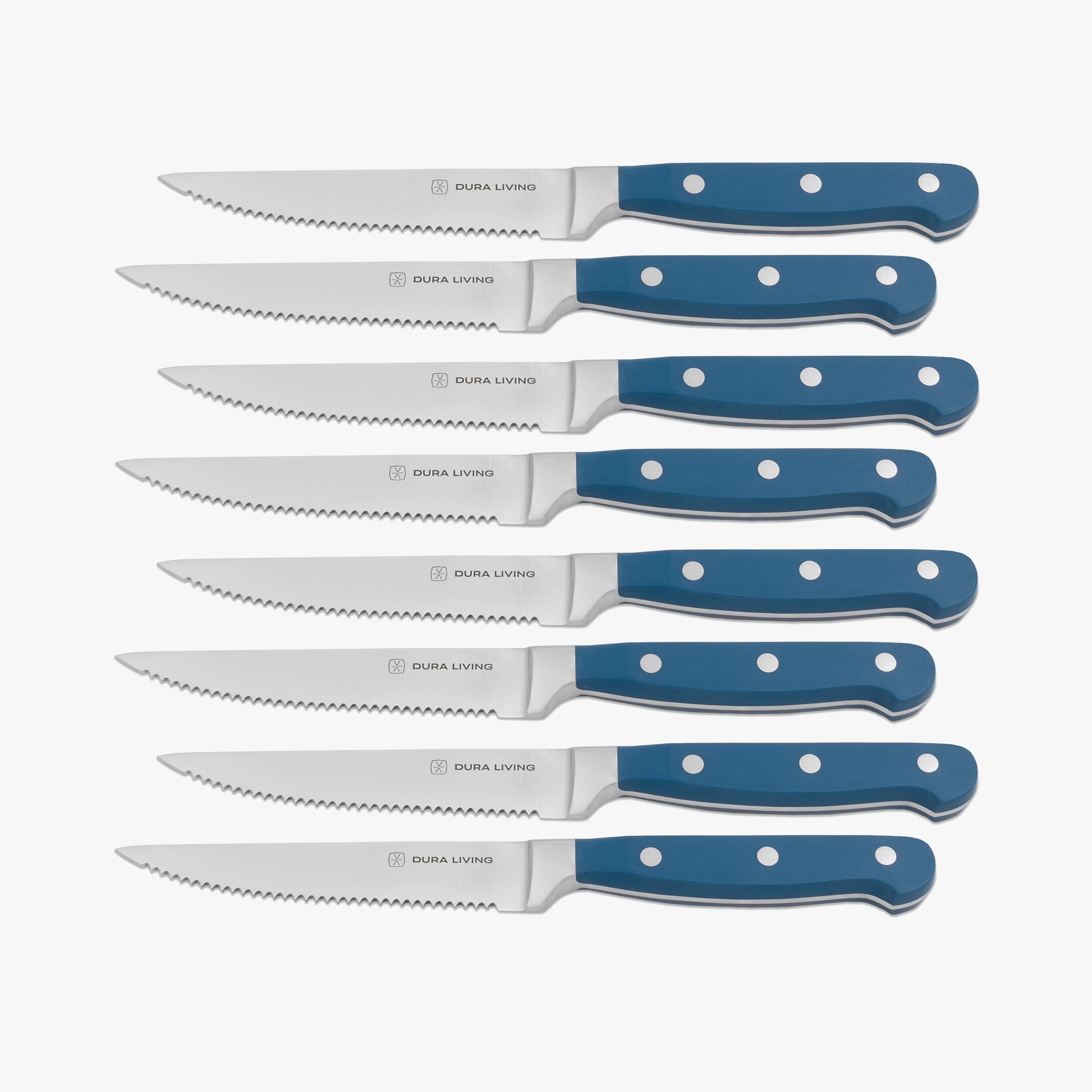 Superior Set of 8 Steak Knives - Royal Blue – Blackwater Express